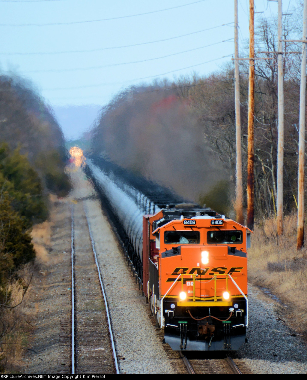 BNSF 8406 CSX Train K138 Crude Oil Loads